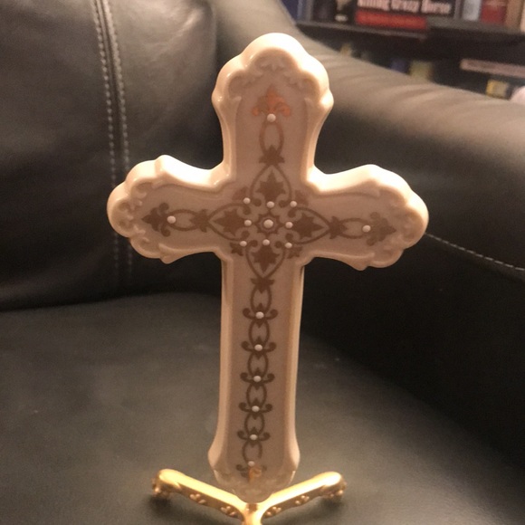 Lenox | Other | Lenox Treasure Boxes And Cross With Stand | Poshmark